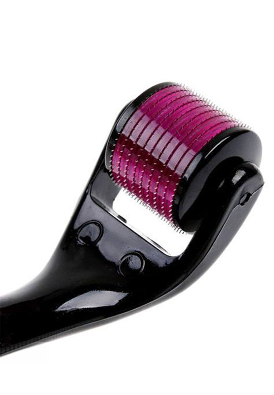 Derma Roller For Face - 540 Titanium & Gold Micro Needles 0.3mm - 3.0m ...