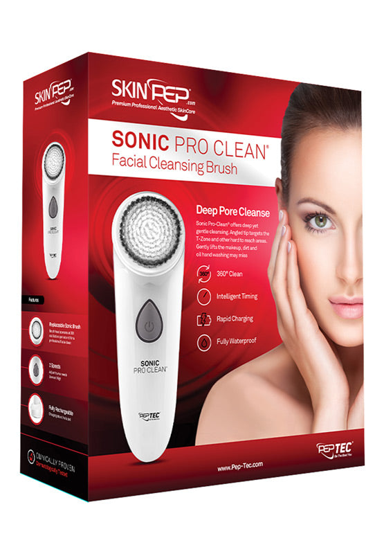 Rechargable Facial Cleansing Device - (SkinPep® Sonic Pro Clean) By Pe ...
